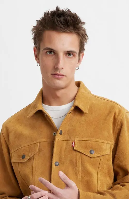 Levi'S Trucker Jacket In Highland Suede - 70% Off | Editorialist